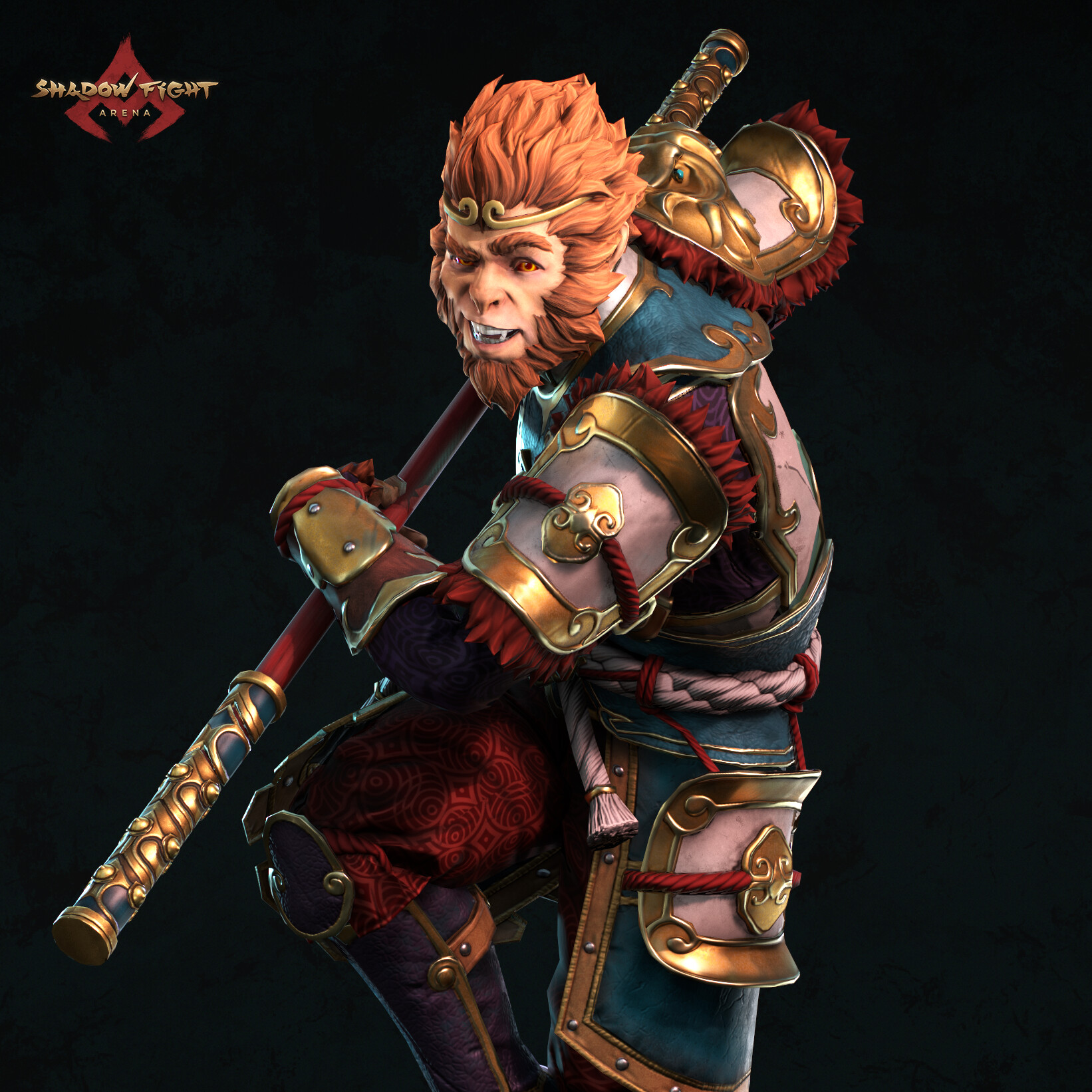 ArtStation - Monkey King - Shadow Fight: Arena
