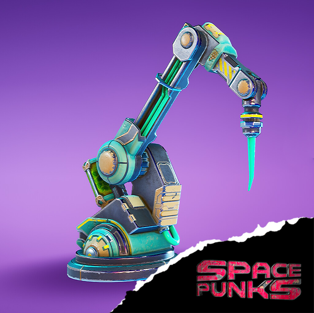 ArtStation - Space Punks: props II