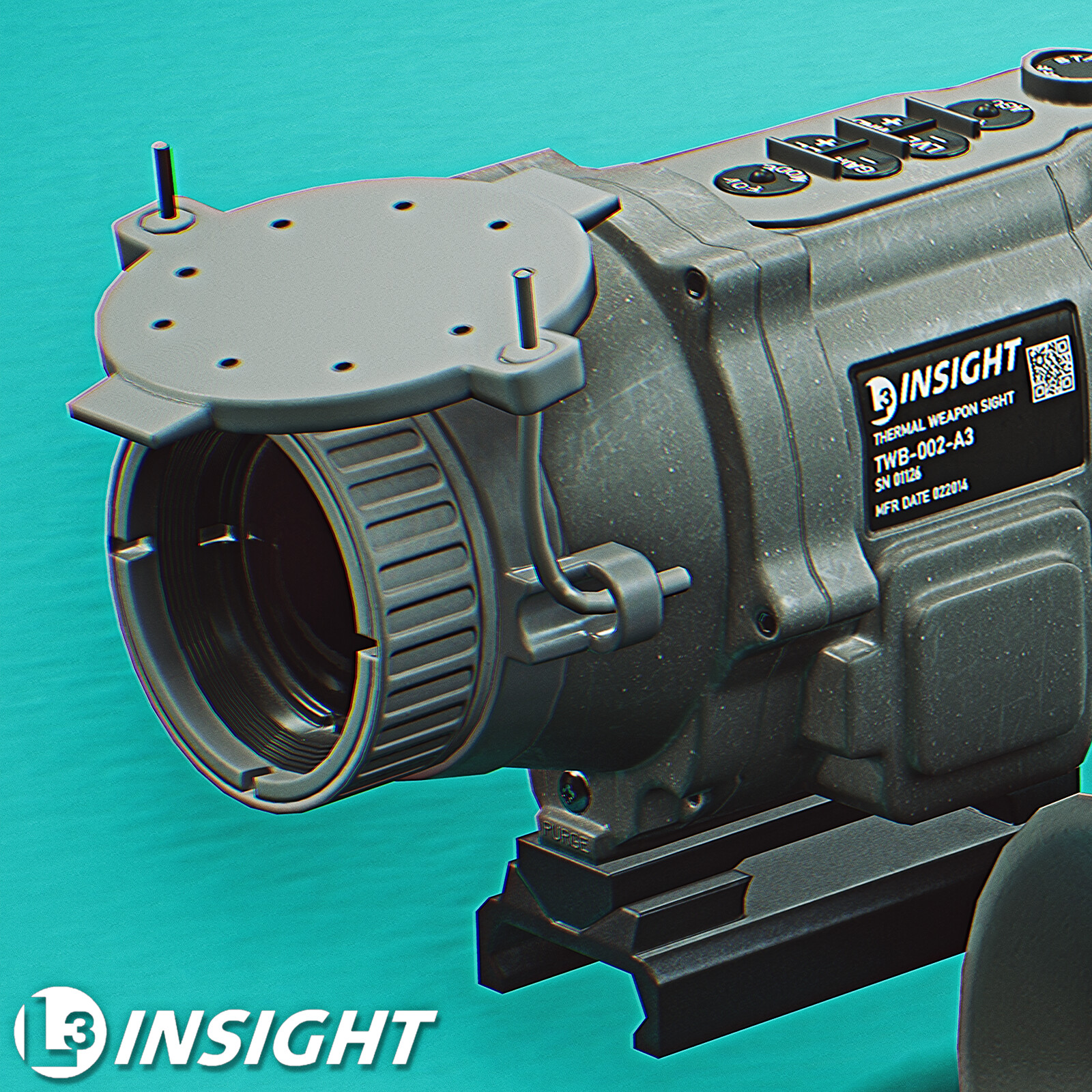 ArtStation - Thermal Night Vision Scope LWTS (LS) – L3 Insight