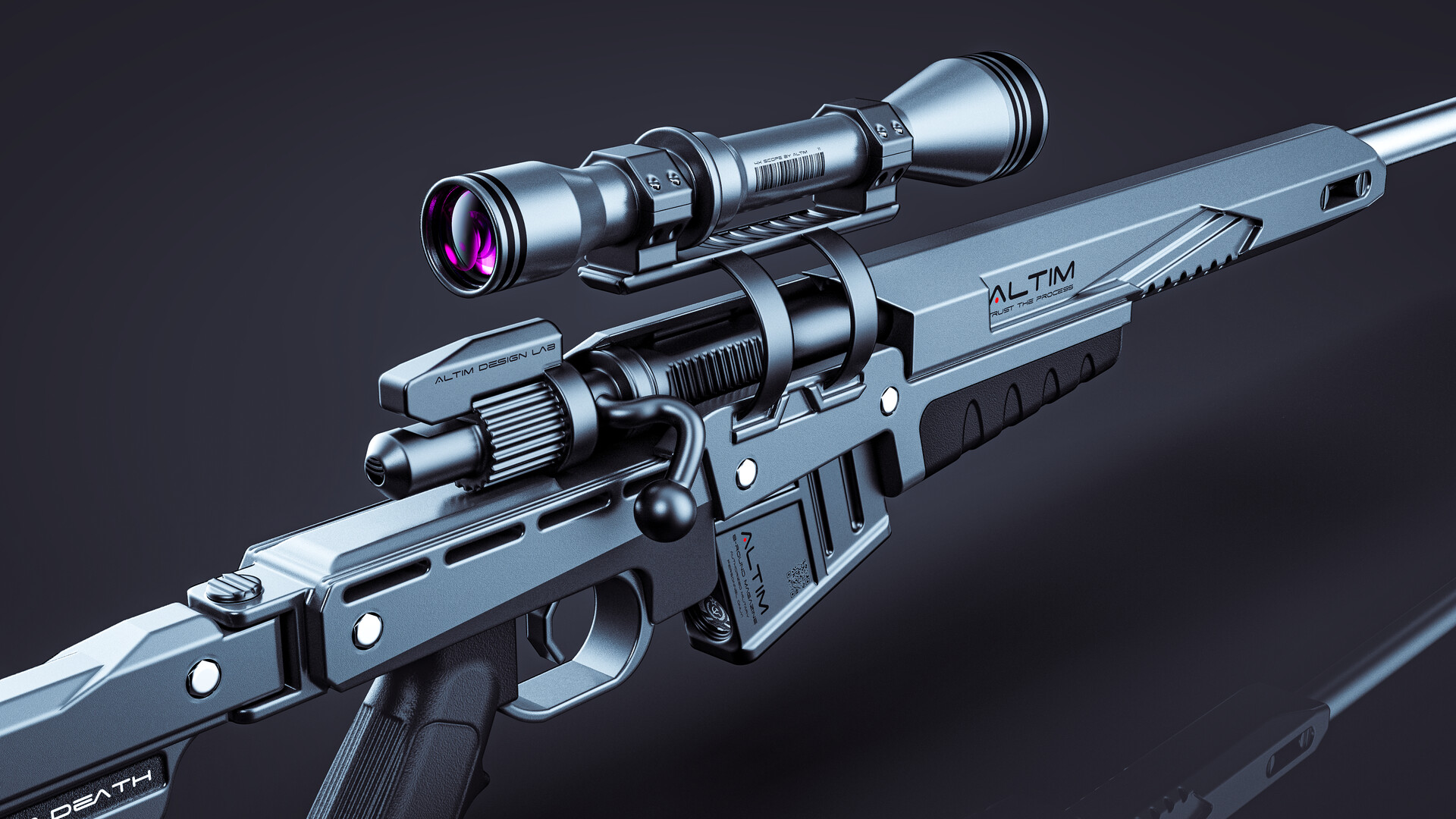 ArtStation - Sci-Fi Sniper Concept