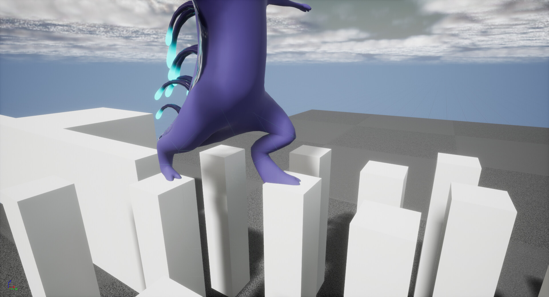 ArtStation - Procedural Walk + Control Rig Setup (UE5)