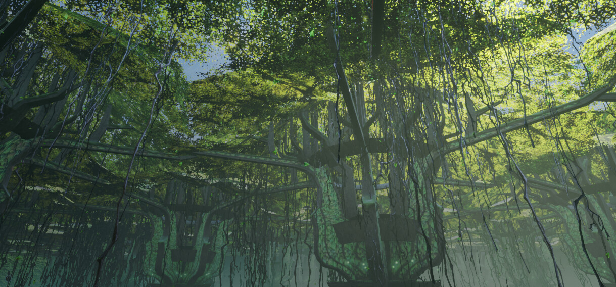 ArtStation - "Elven Balcony" a School Project, concerning Environment ...