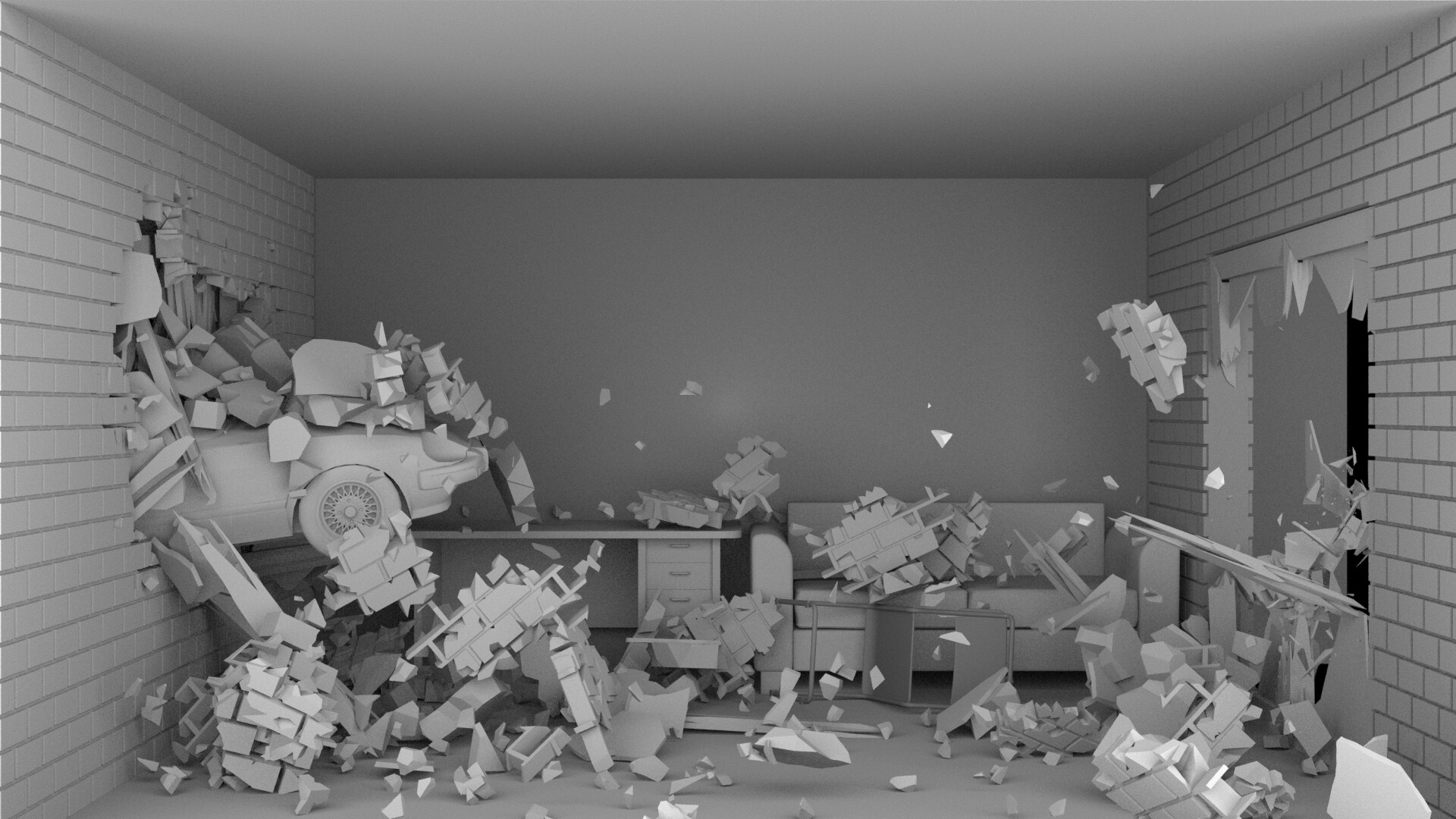 ArtStation - Room destruction