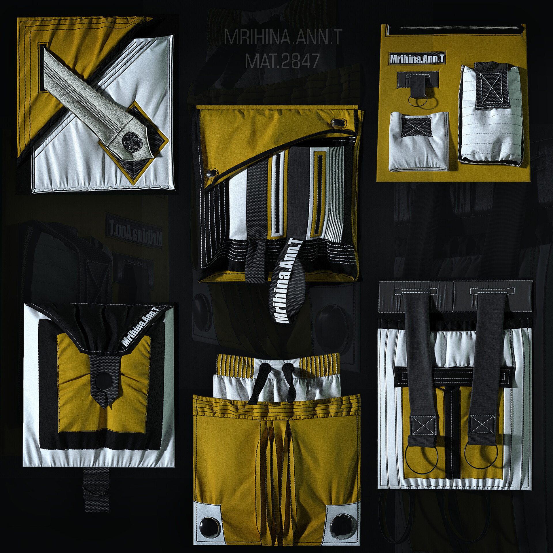 ArtStation - 6 .Fancy pockets.