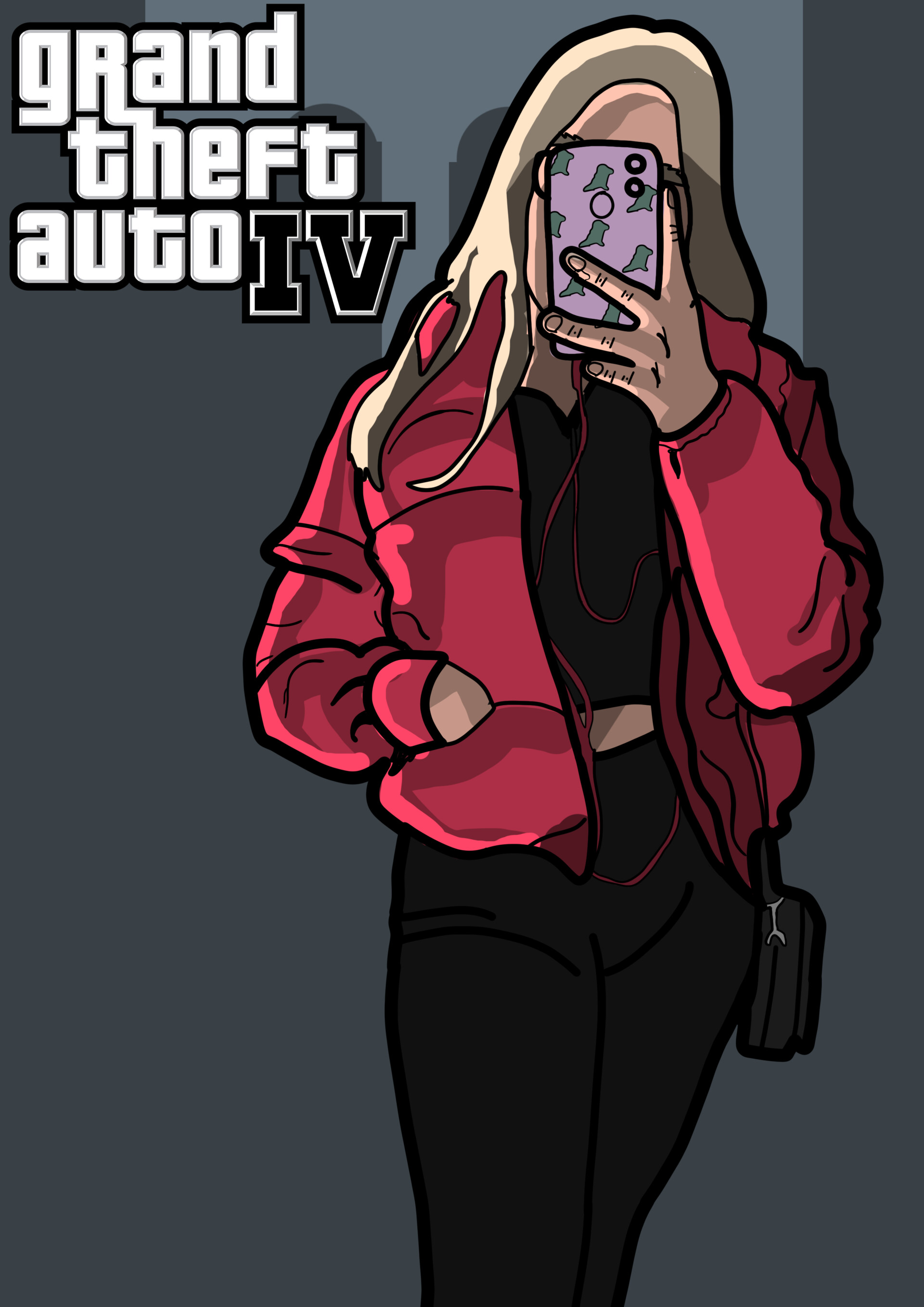 ArtStation - GTA Styled Artwork