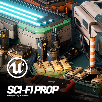 ArtStation - Sci-Fi Props Vol01