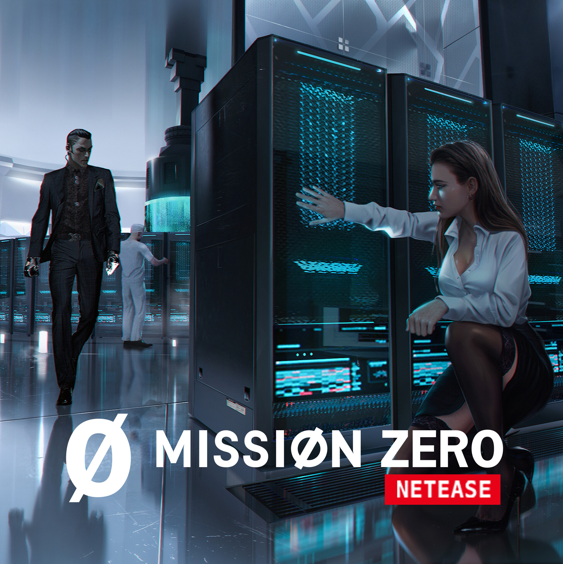 ArtStation - 零号任务：KV - 机房（Mission Zero: KV -computer room）