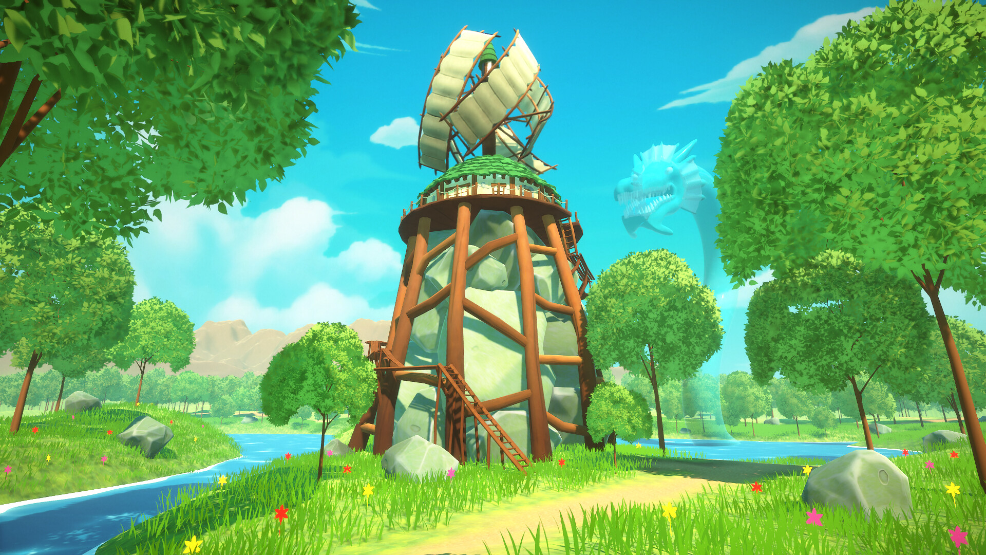 ArtStation - Stylized Fantasy Windmill