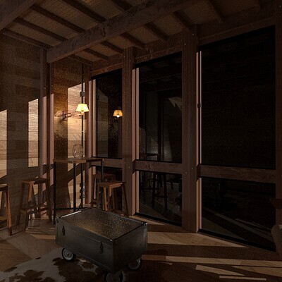 ArtStation - Anders 3D college projects