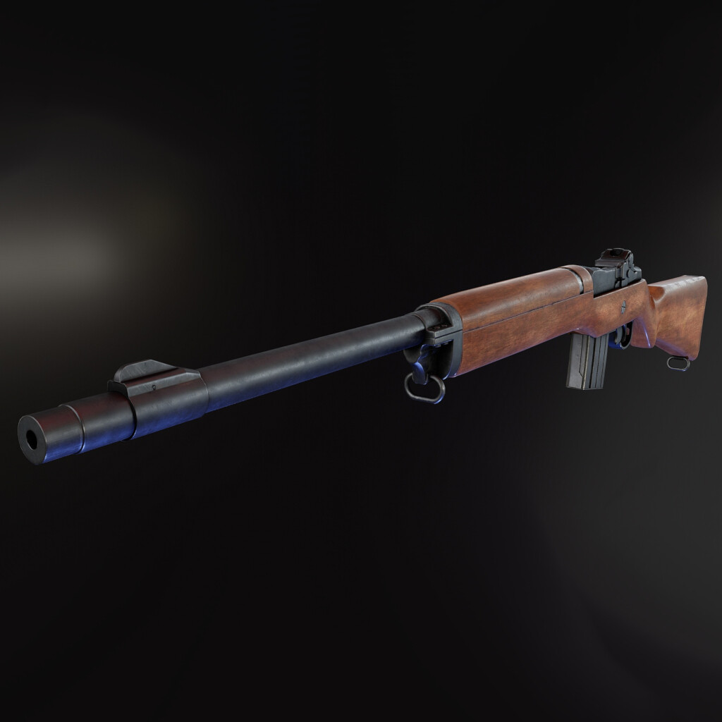 ArtStation - Ruger Mini-14 180 series