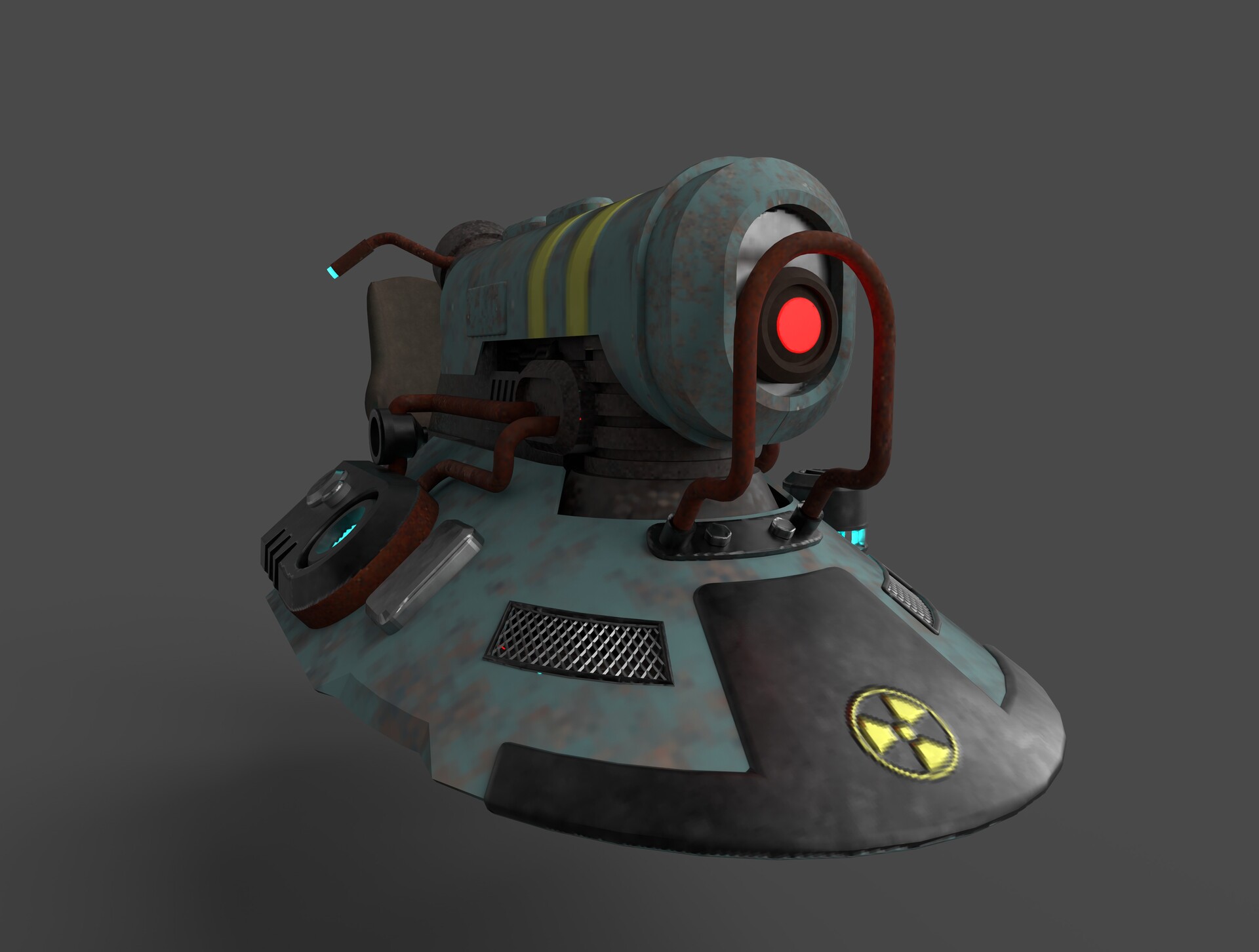 ArtStation - 3D sci-fi-hover bike