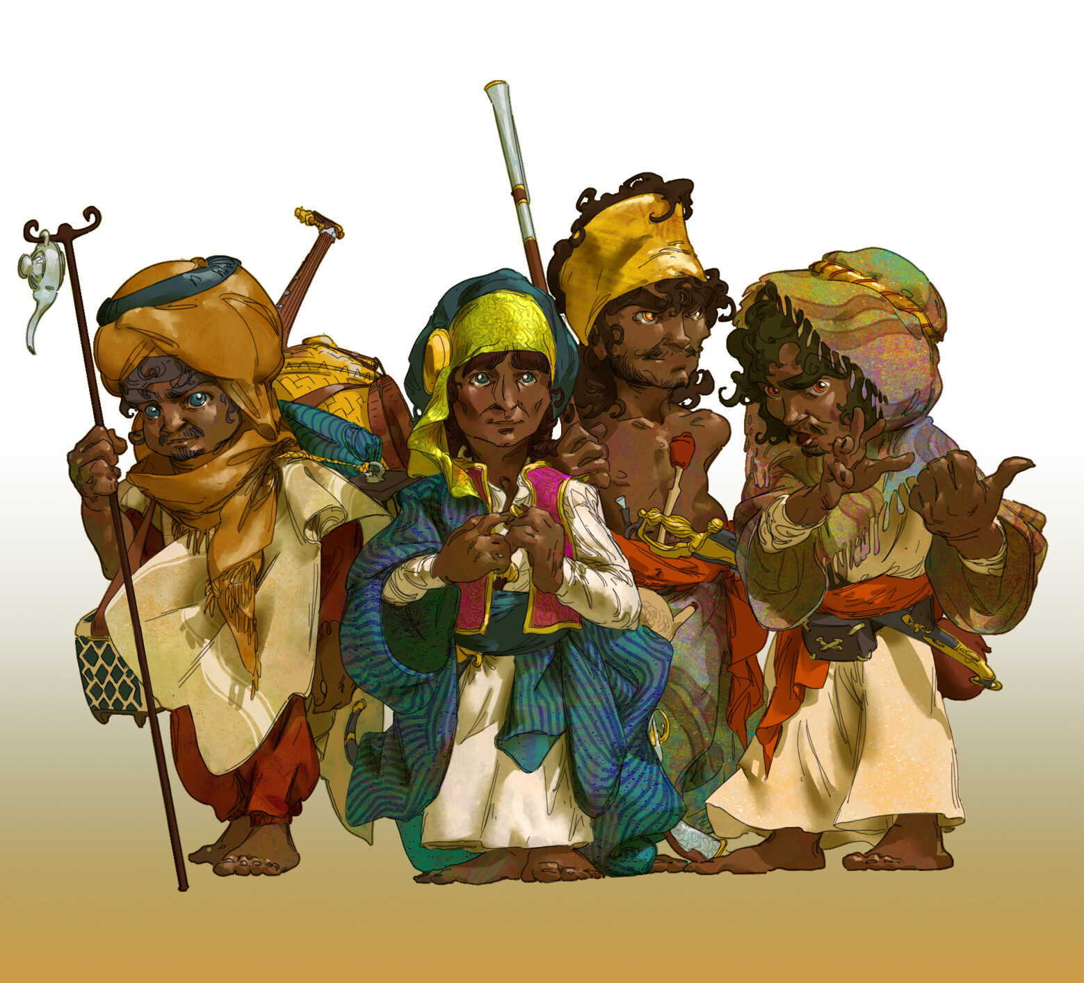 ArtStation - The Hobbits