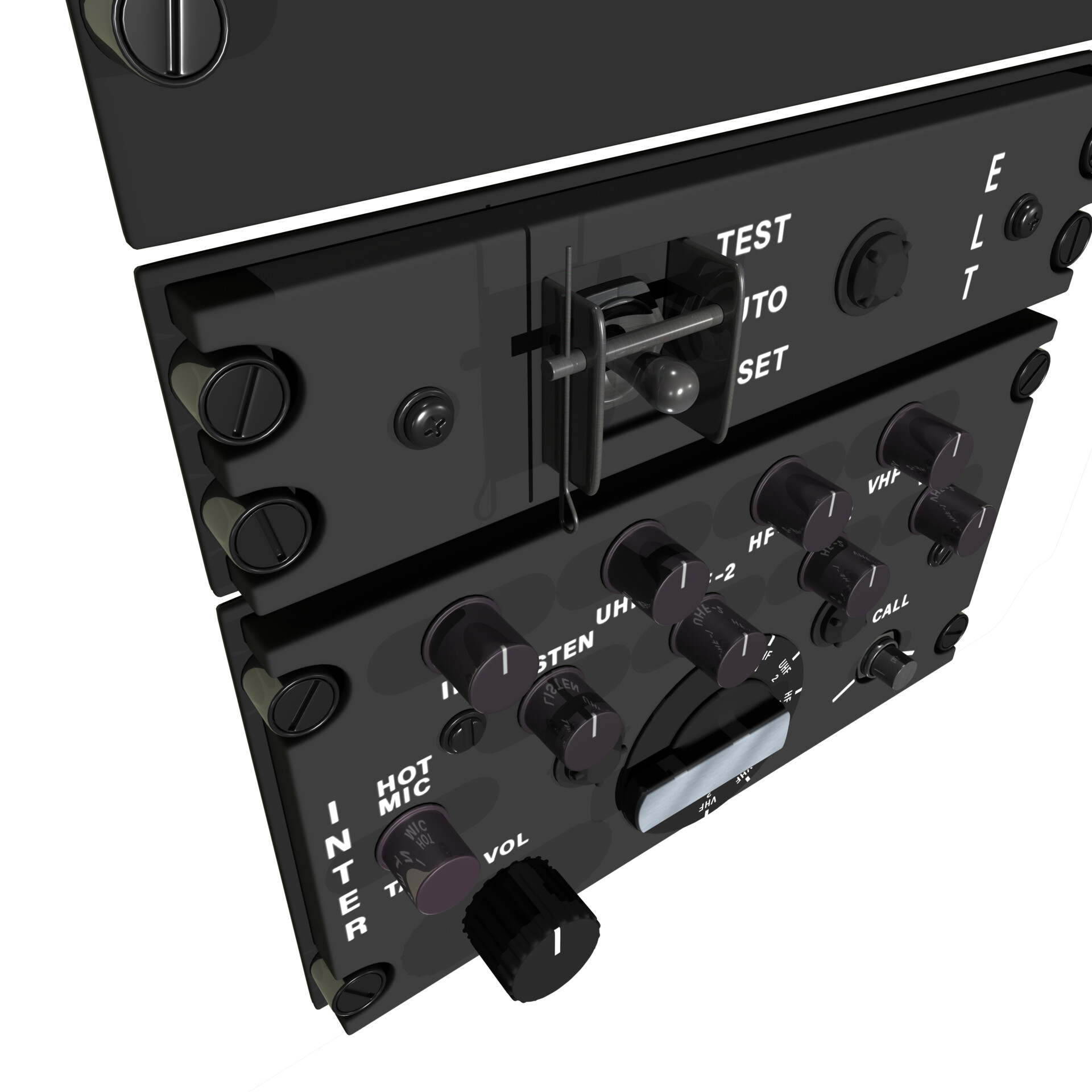 ArtStation - Radio Control Panel