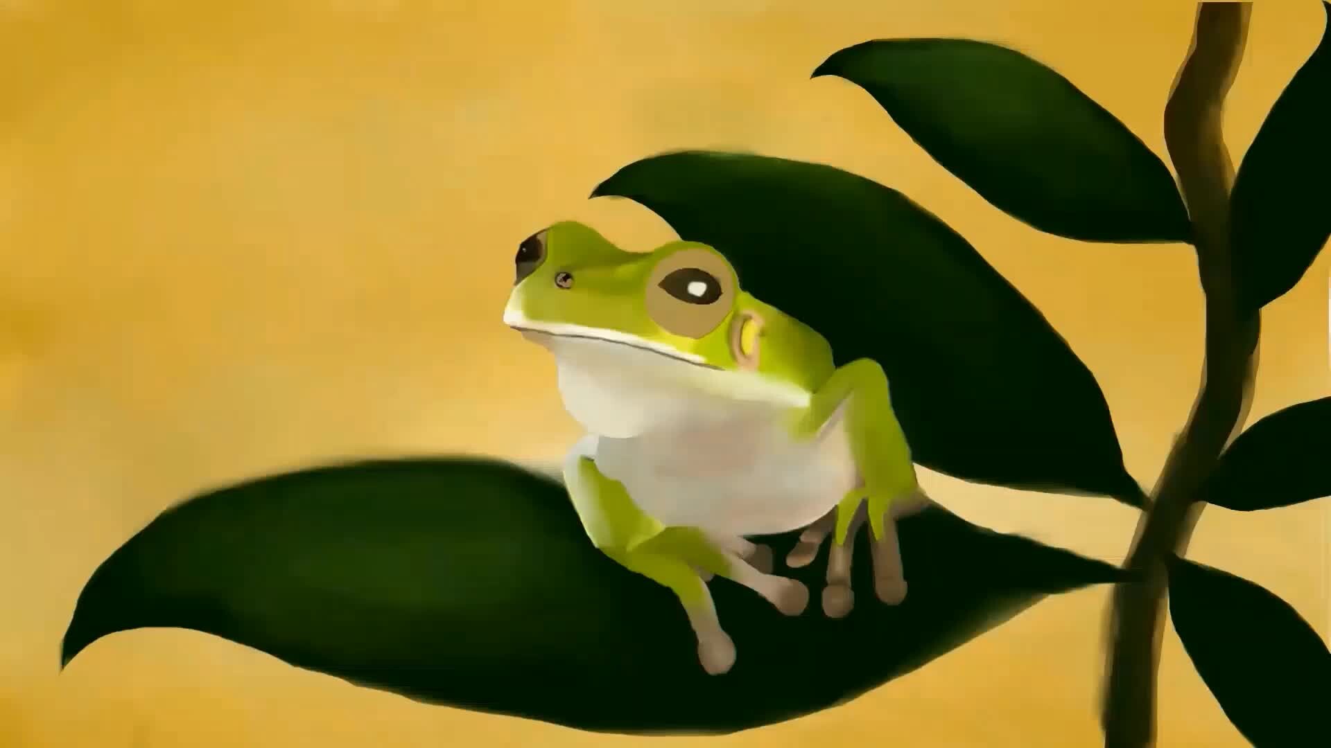 ArtStation - The Frog And The Fly