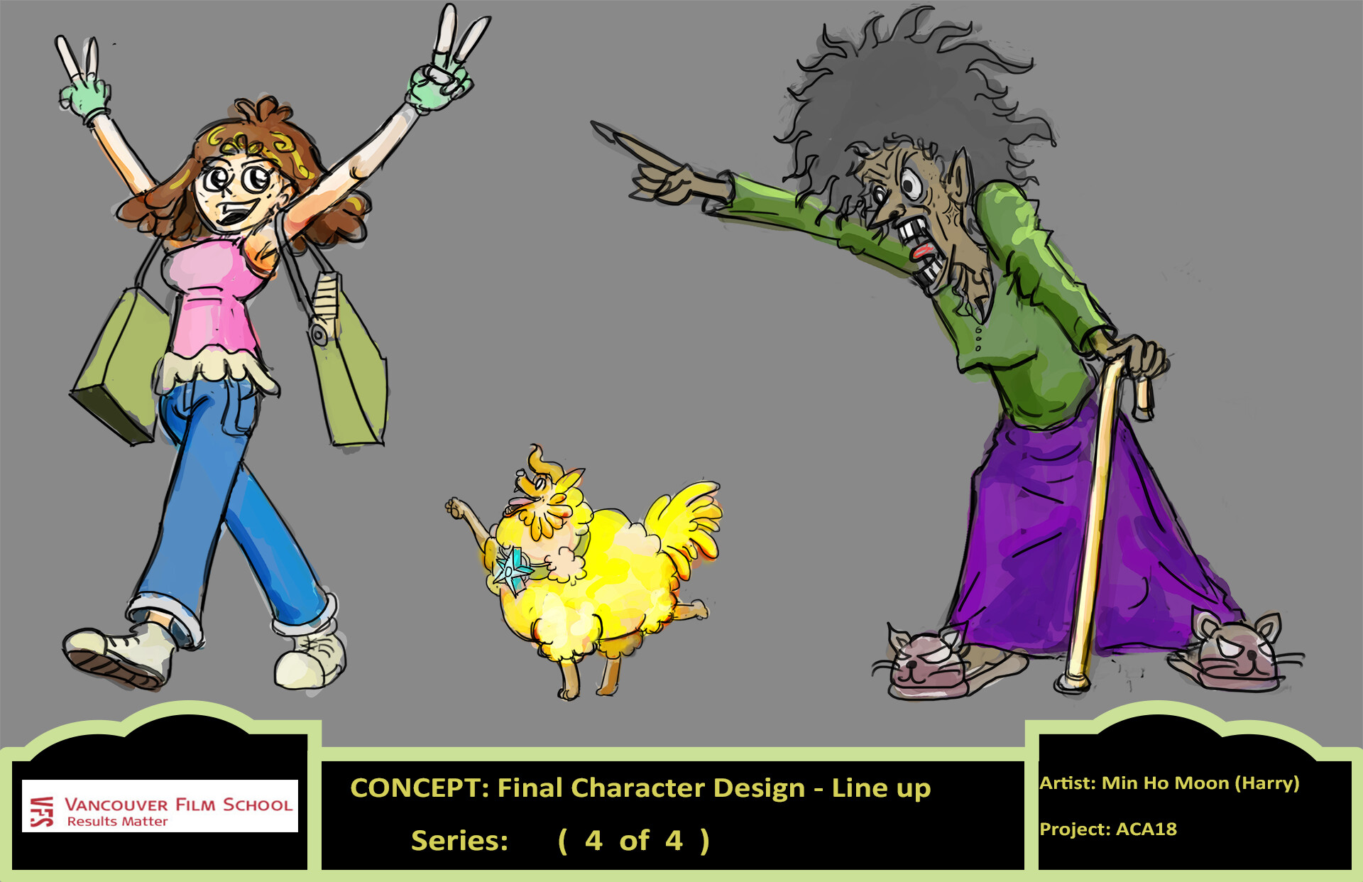 ArtStation - VFS Assignments - Character Sketches