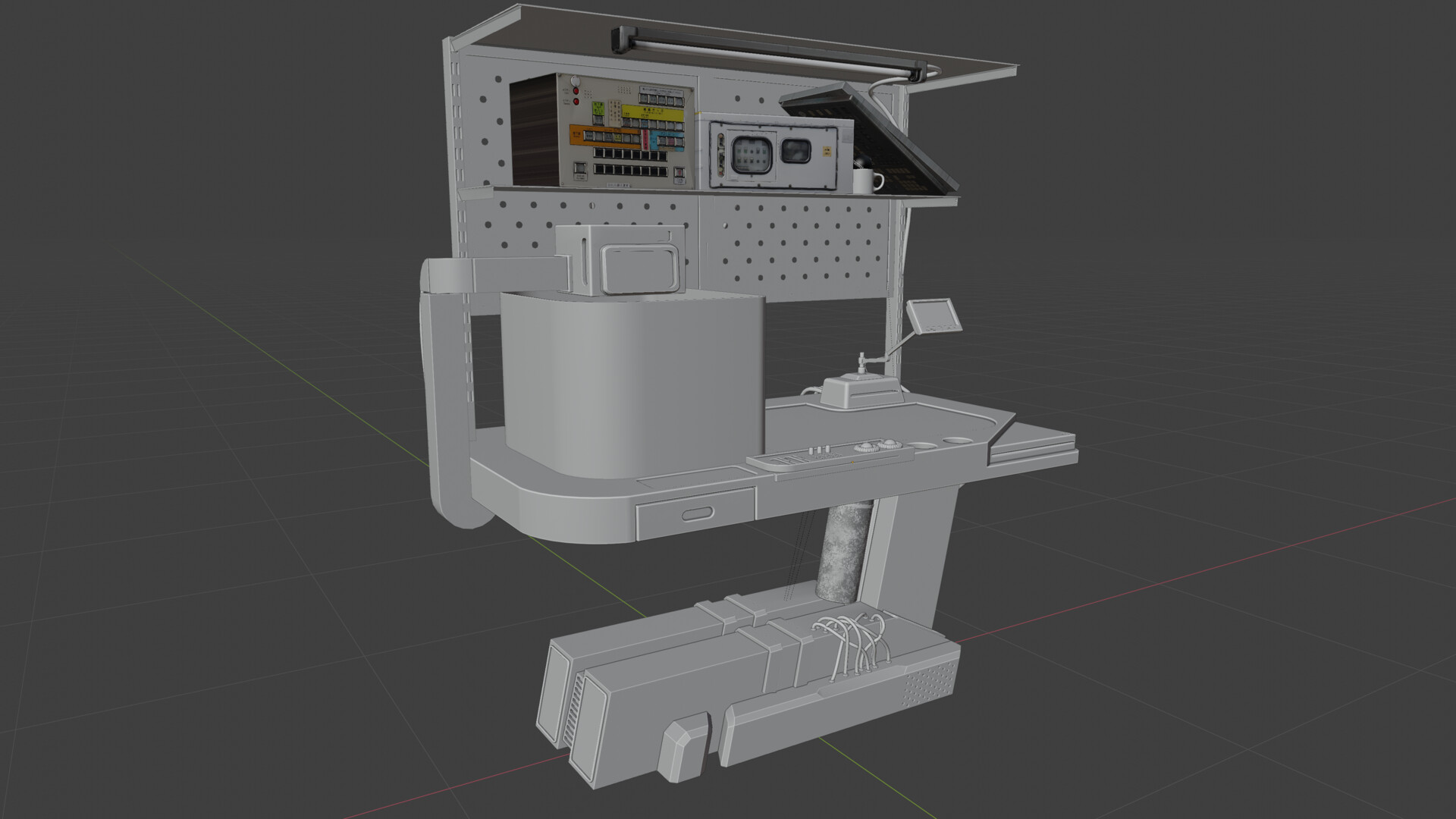 ArtStation - Futuristic Work Table