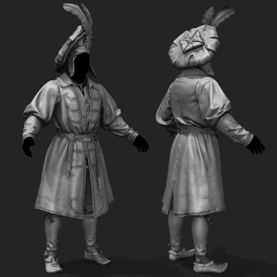 ArtStation - Medieval garments
