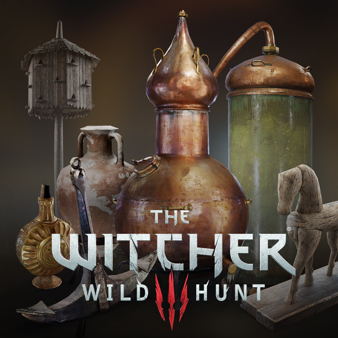 ArtStation - Witcher 3 - Prop sets