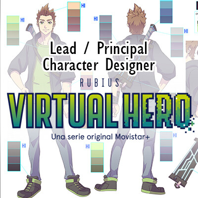 ArtStation - Virtual Hero I - Animation - Characters design part 1