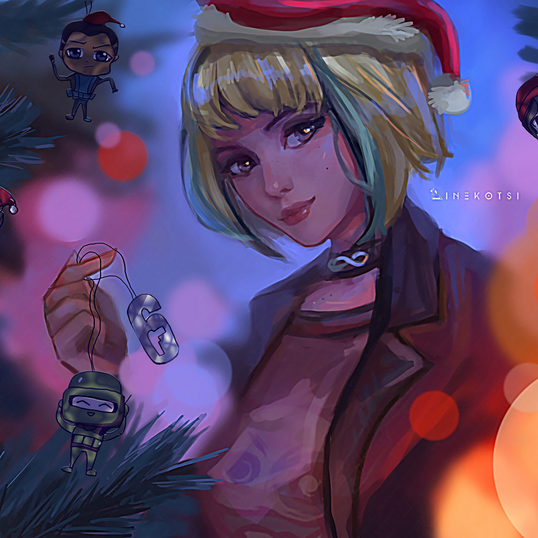 ArtStation - Merry Christmas! Ela Elite from Tom Clancy's Rainbow Six ...