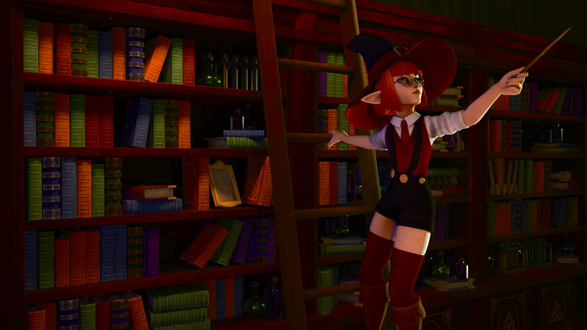 ArtStation - Witch - Character Animation