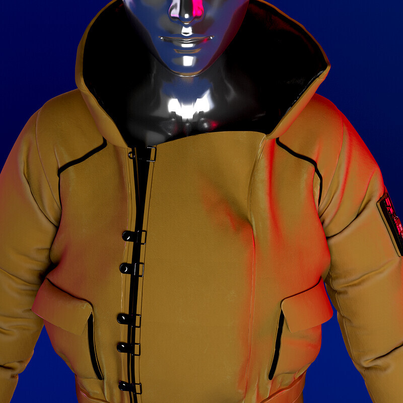 ArtStation - Ghost in the Shell (1995) Jacket Redesign