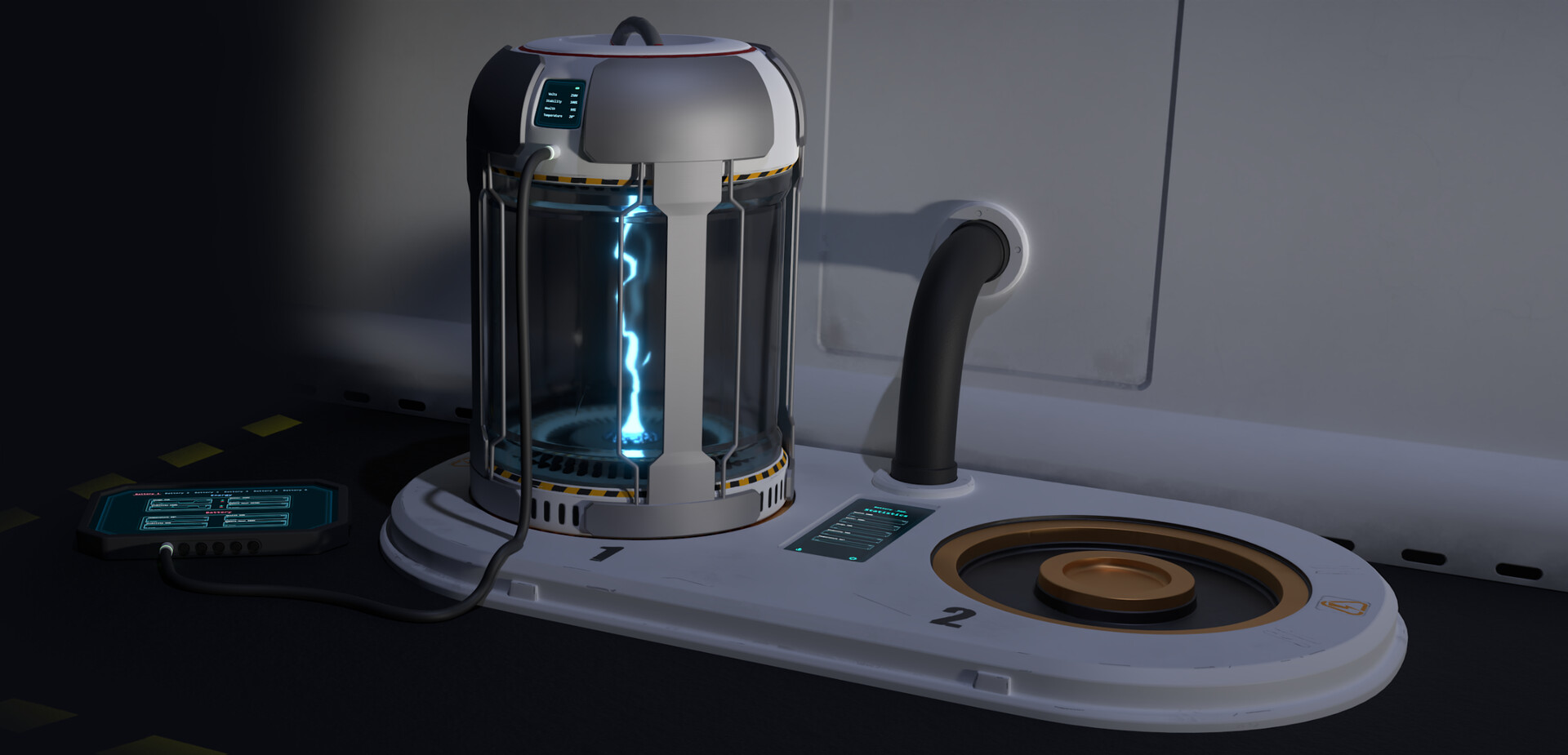 ArtStation - Sci-Fi Battery