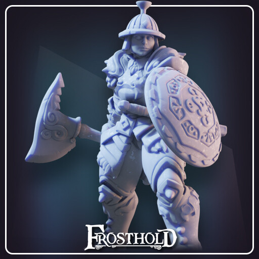 ArtStation - Jezahn Orkine - Rune Knight