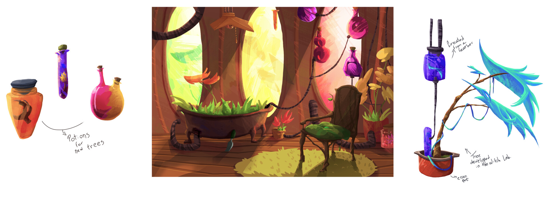 ArtStation - The Enchanted Swamp