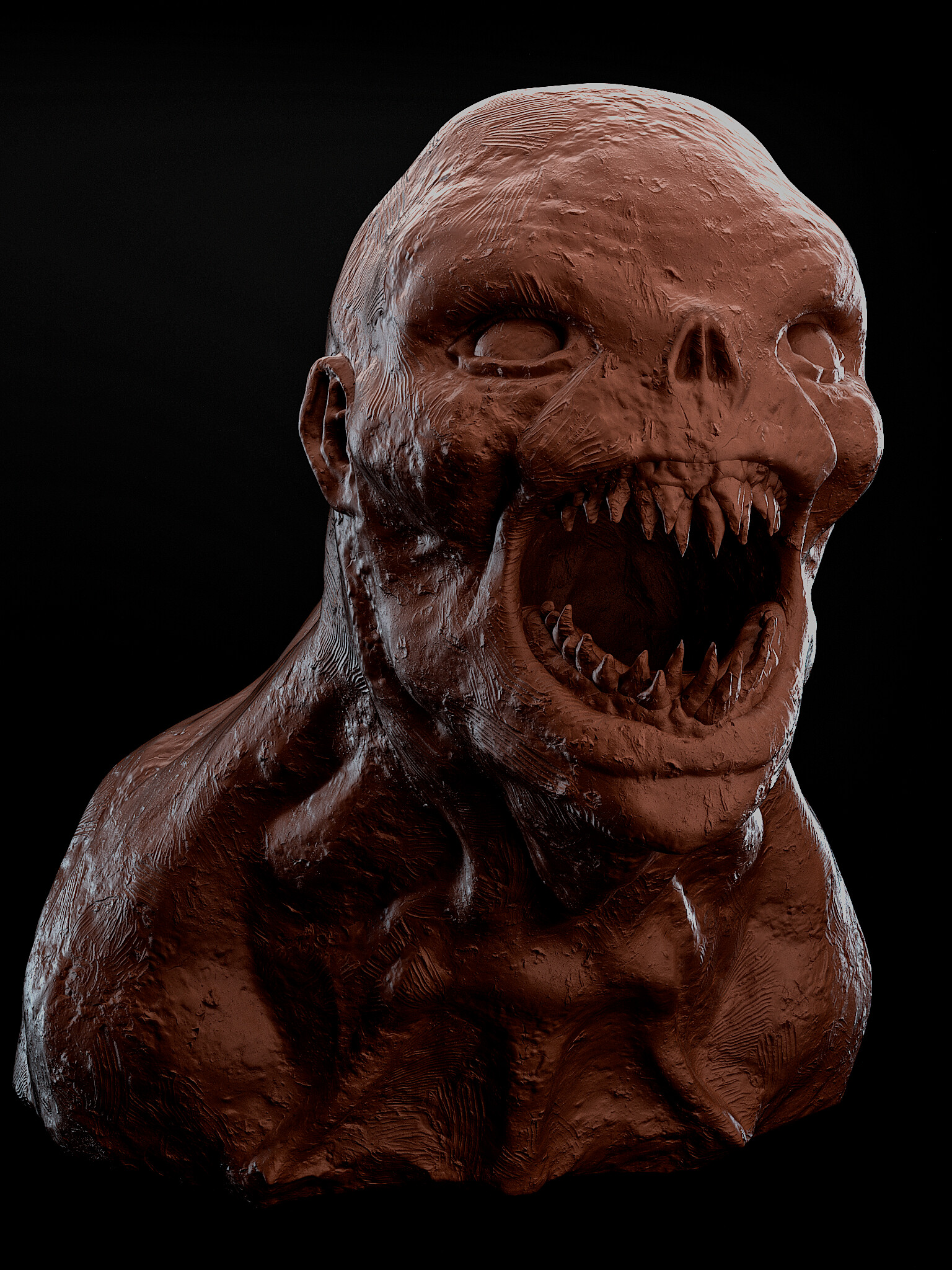 ArtStation - Screaming Creature