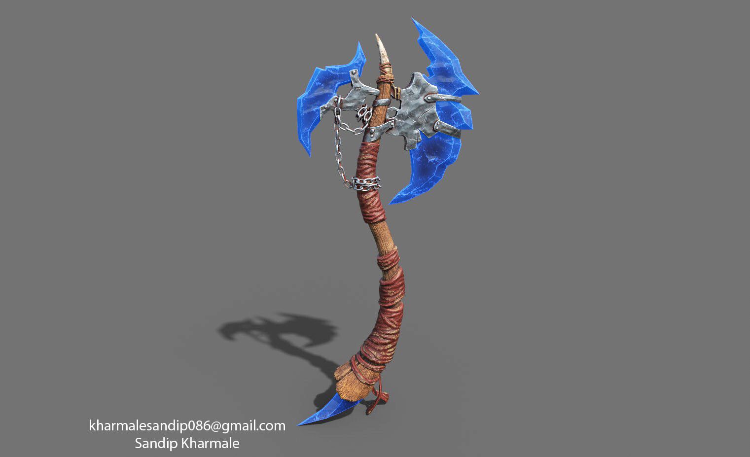 ArtStation - Crystal Stone Axe