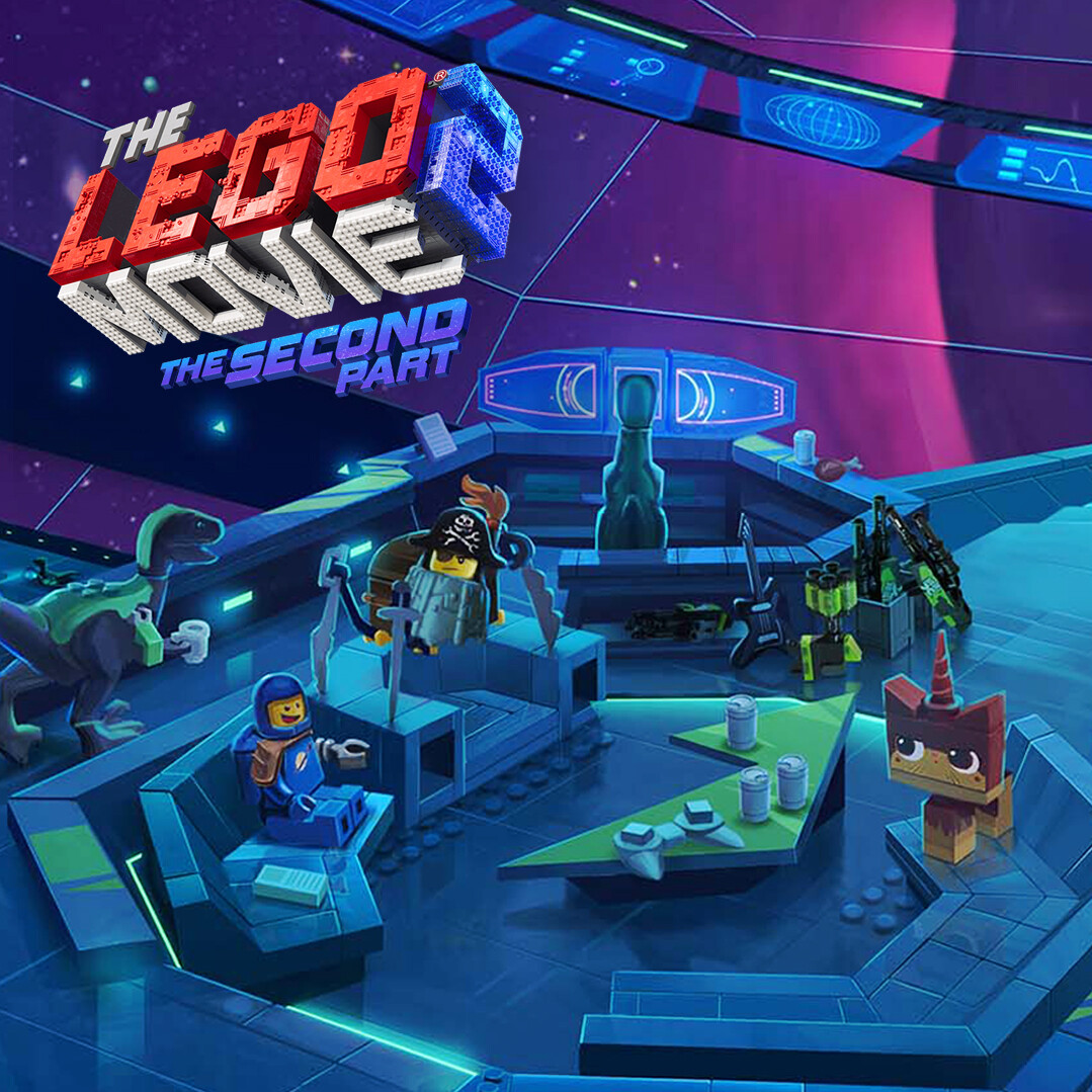 ArtStation - The Lego Movie 2 - Spaceship