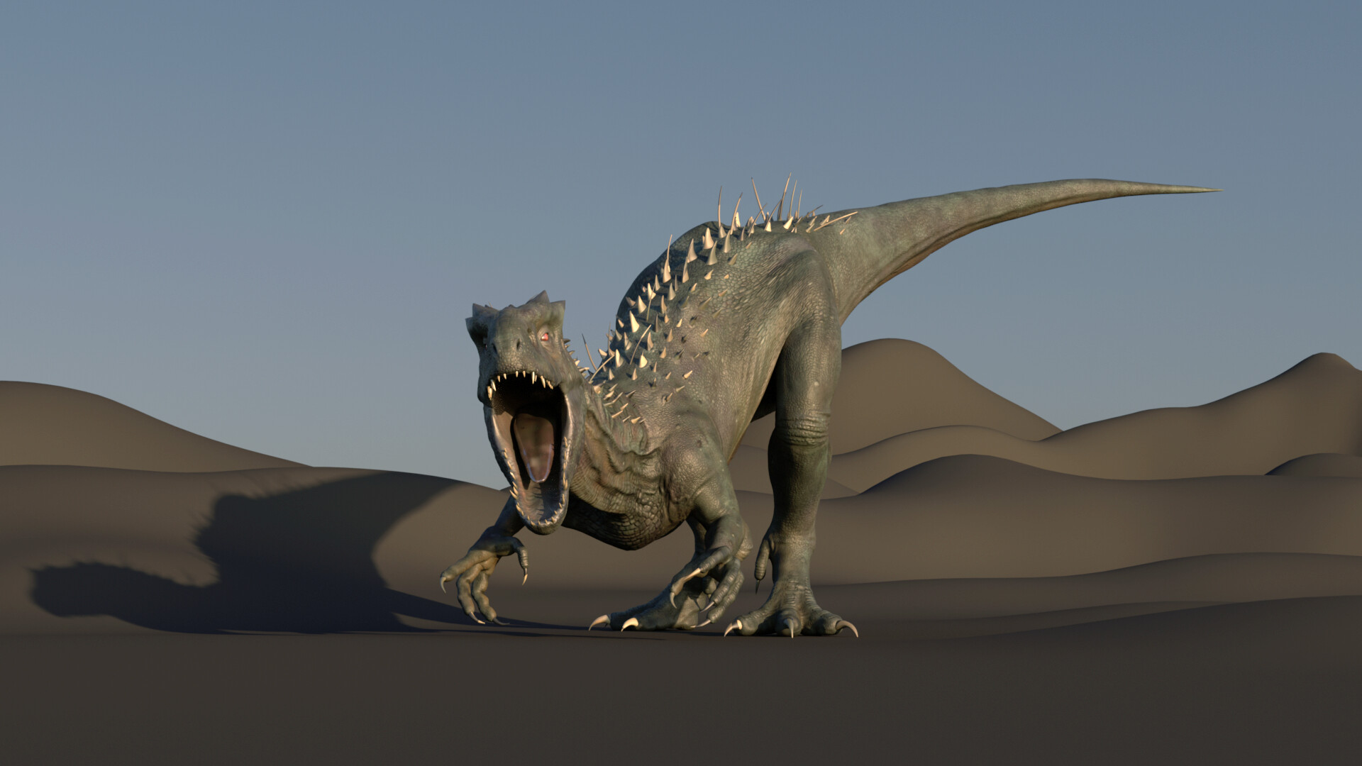 ArtStation - Indominus Rex, animation