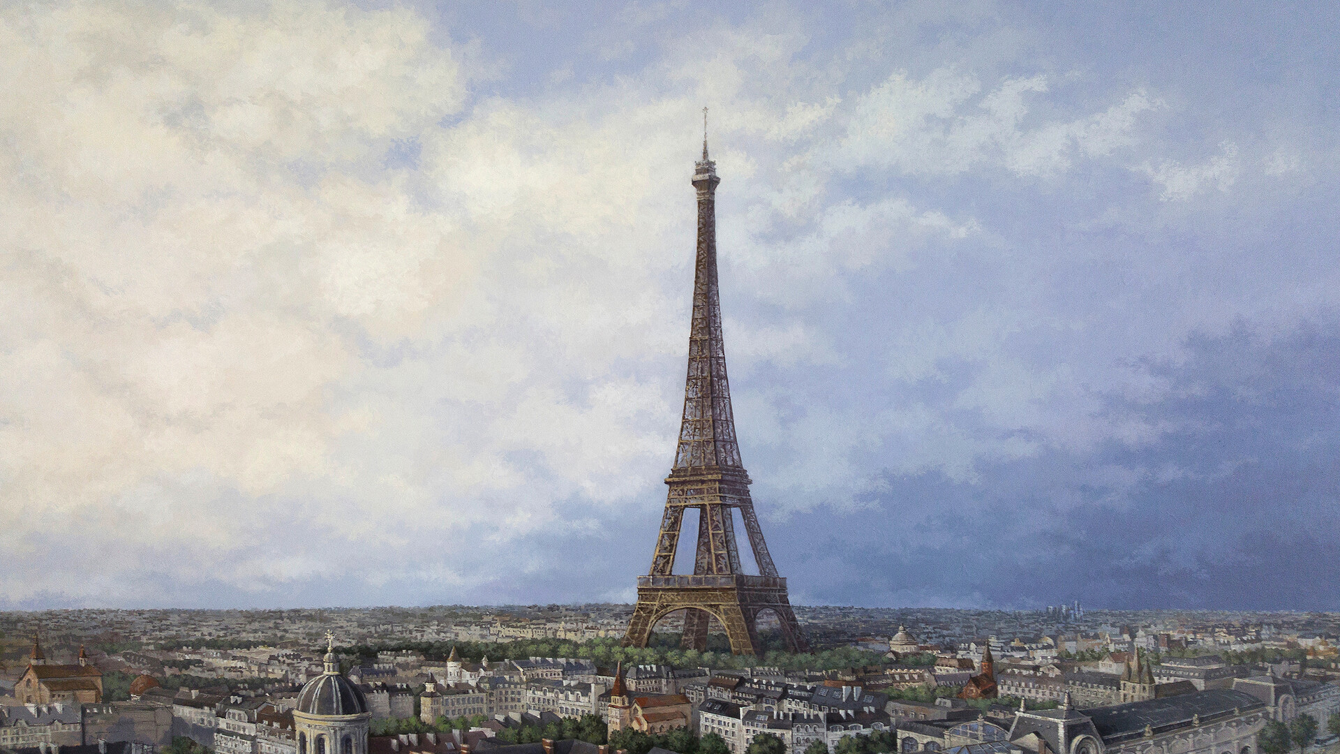 ArtStation - Mural "Paris"