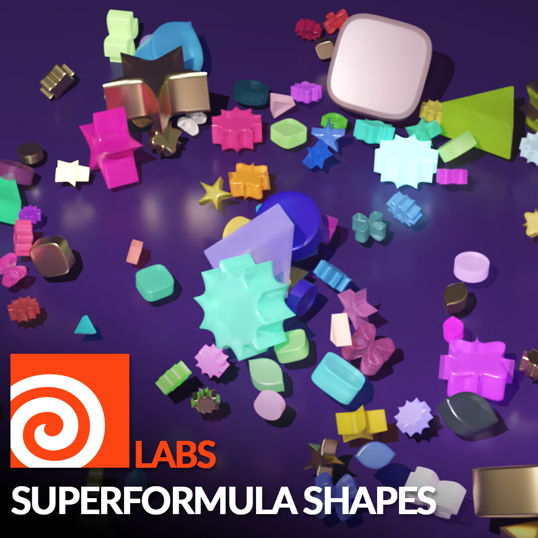 ArtStation - Labs Superformula Shapes