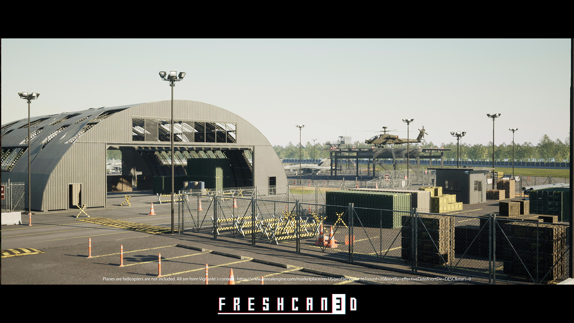 ArtStation - Military Airport Details- Unreal Engine 4