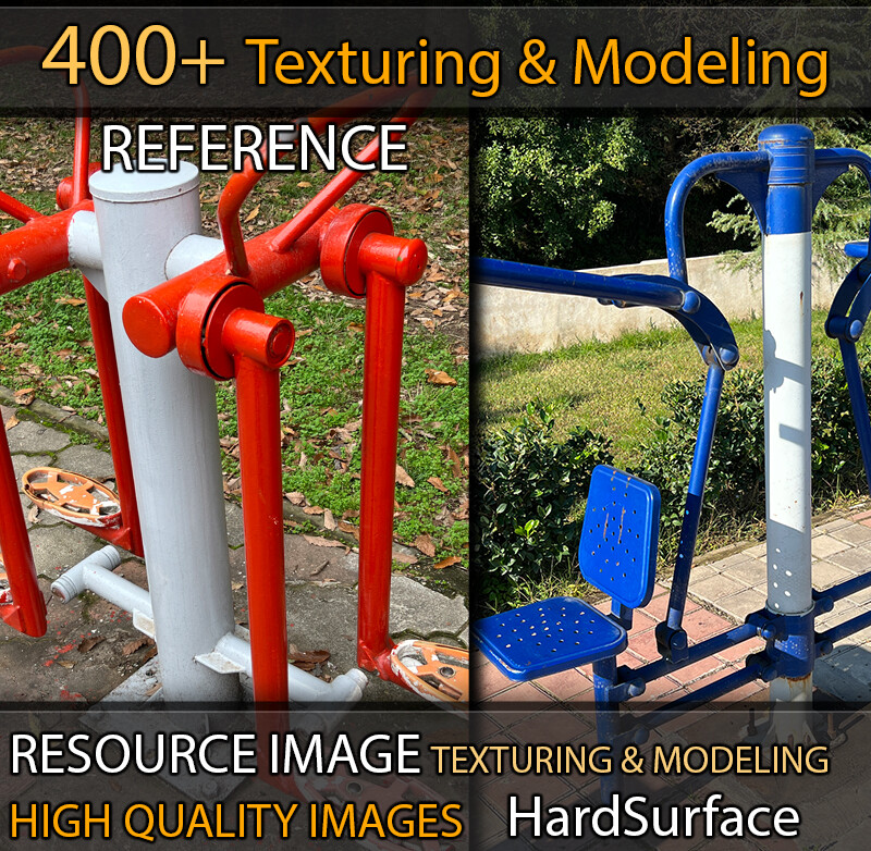 ArtStation - 400+ Texturing & Modeling Reference - HardSurface - VOL 01