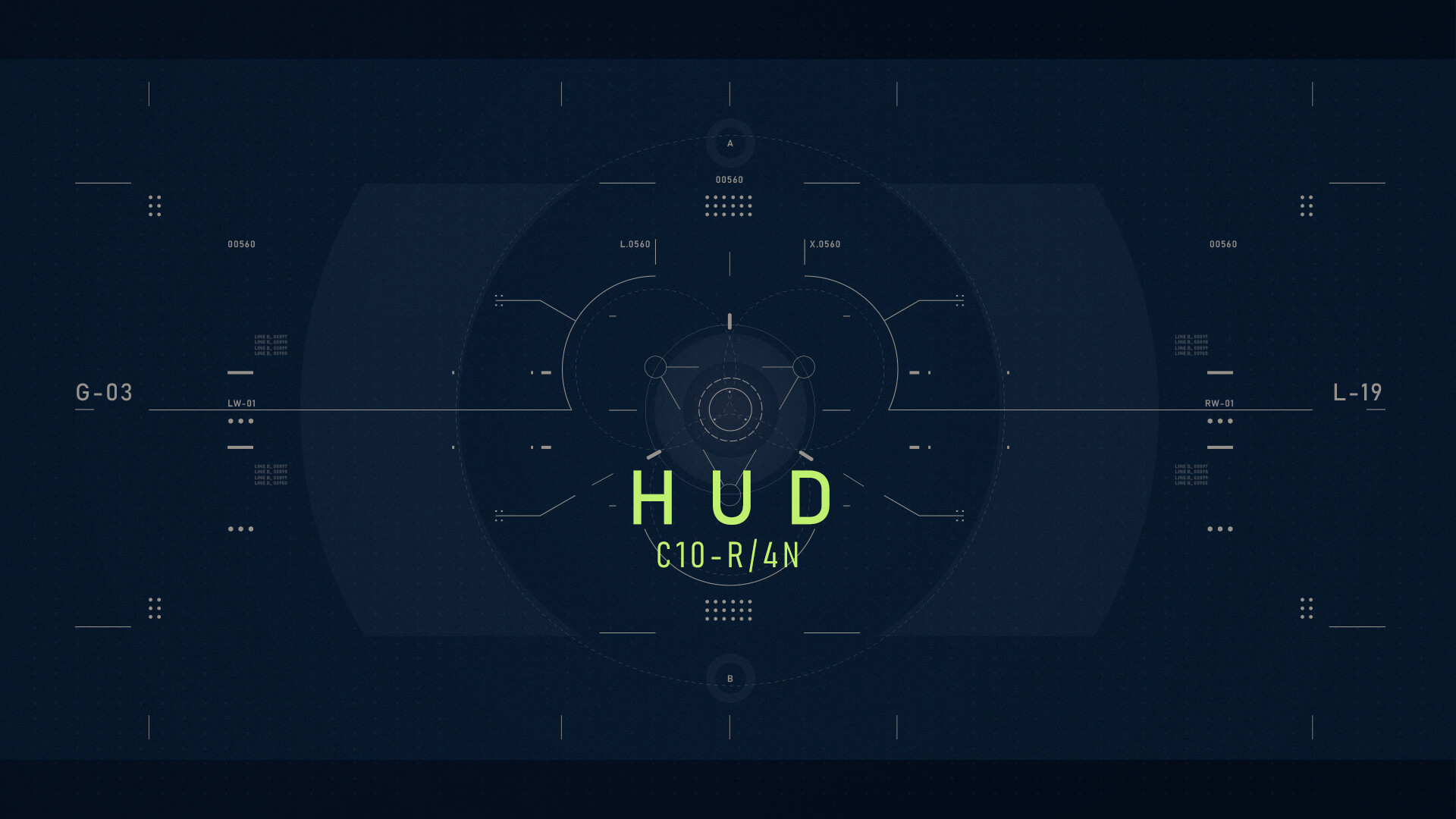 ArtStation - Fictional HUD for a fictional flying machine