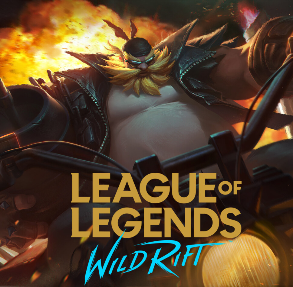ArtStation - League Of Legends: Wild Rift Vandal Gragas splash