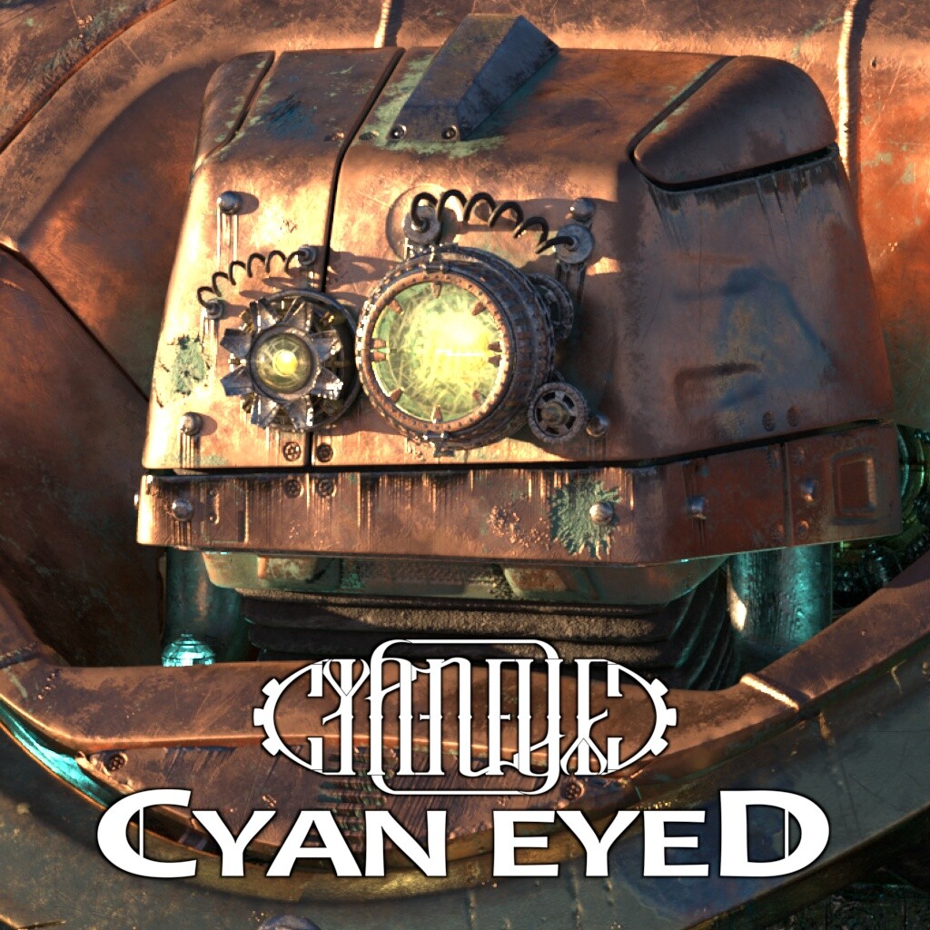 ArtStation - CYAN EYED - Character: Grunt the Automaton