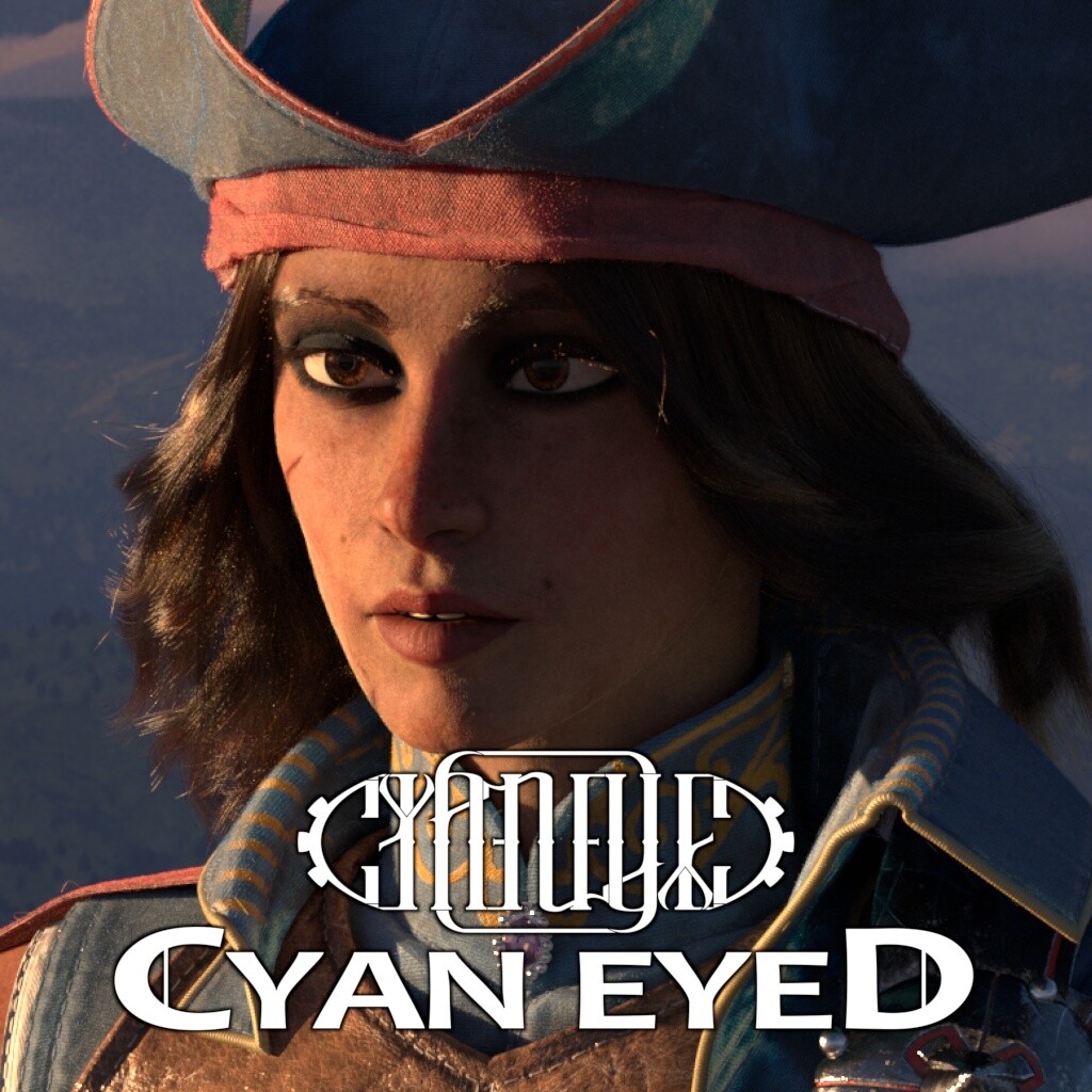 ArtStation - CYAN EYED - Character: Pirate Captain Corliss Vail