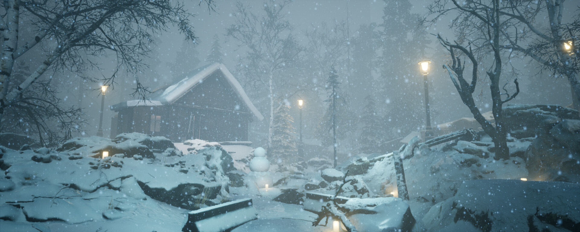 ArtStation - Snow House