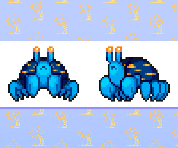 ArtStation - Pixel Crab