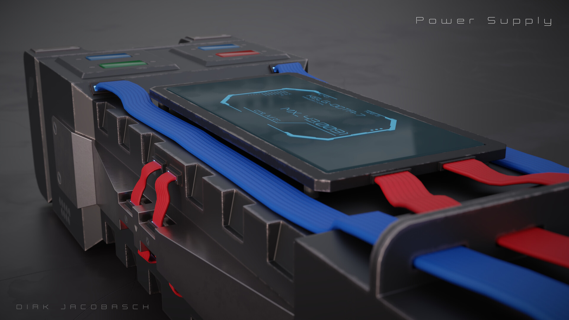 ArtStation - Sci-Fi Power Supply