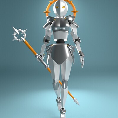 ArtStation - 3D mechanical character model