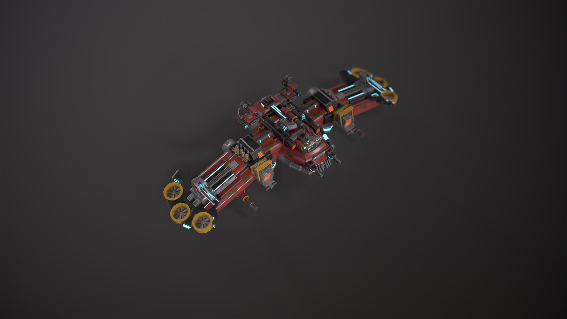 ArtStation - Project 'Shootz' Buccaneer Boss Ship