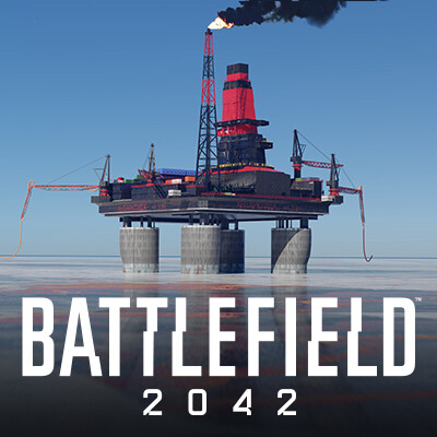 ArtStation - Battlefield 2042 - Oil Rig Designs