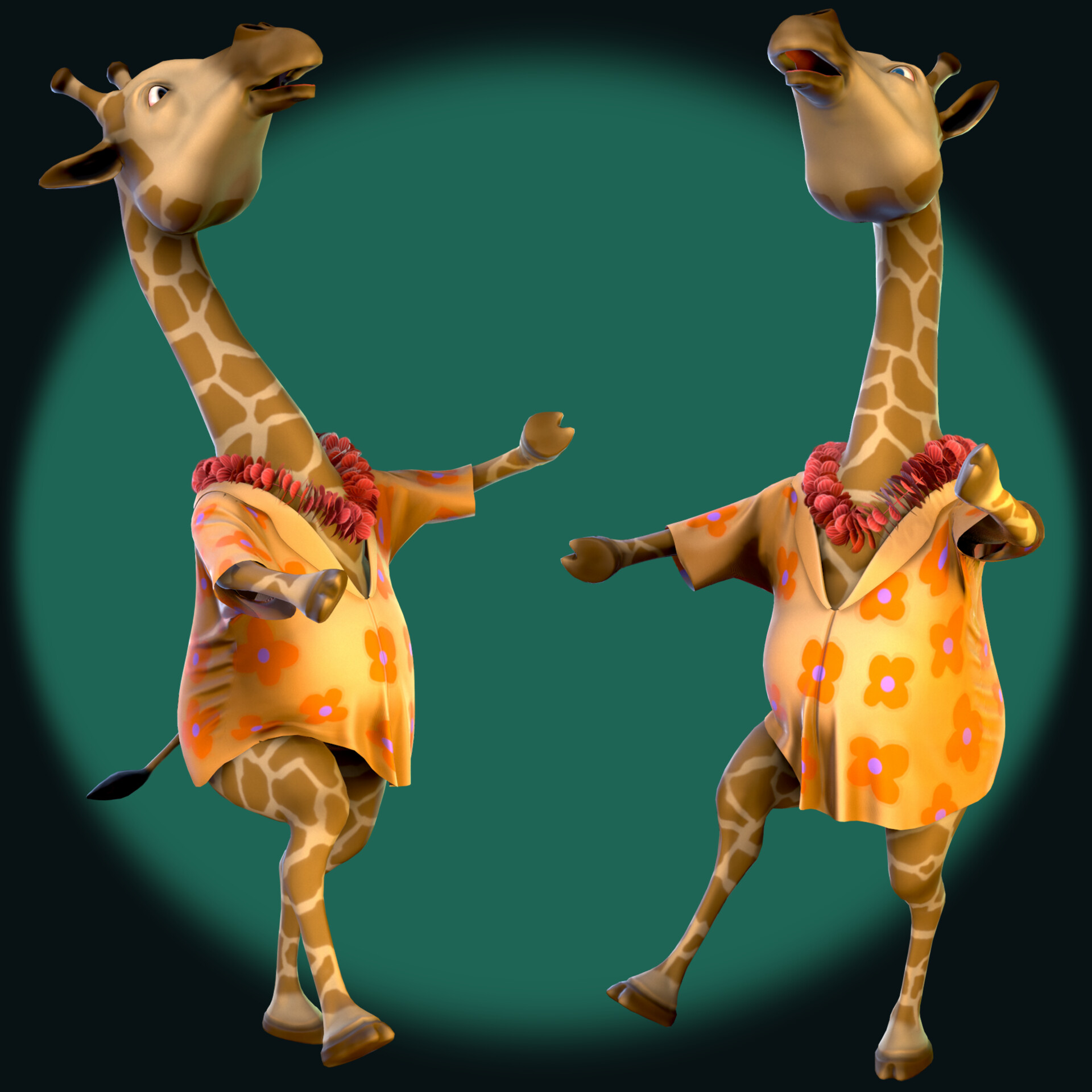 ArtStation - Party Giraffe