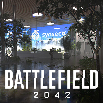 ArtStation - Battlefield 2042 - Synseco Lobby