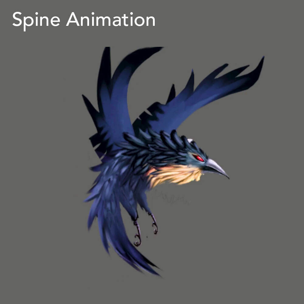 ArtStation - Crow animation